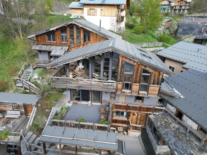 Chalet Luxe 14 Personnes Piscine Privee Sauna - Bourg-Saint-Maurice