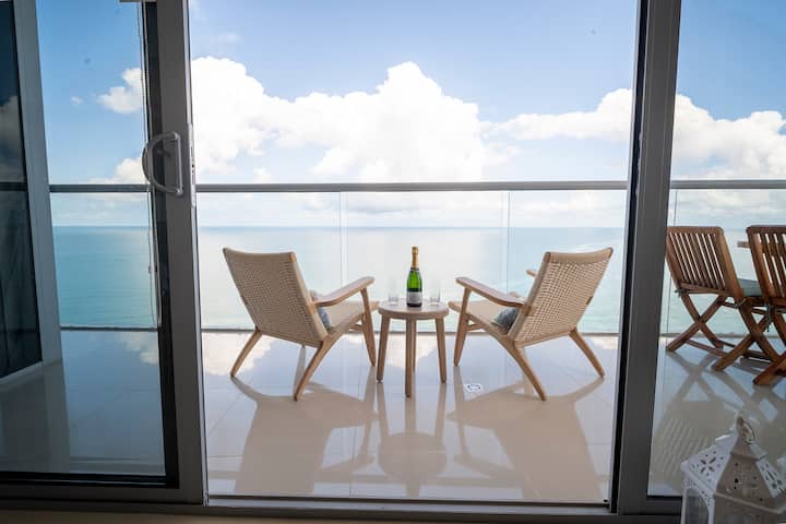 Beach Front Luxury Style Apartment 25 Fl 6/8people - Cartagena