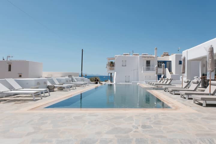 Kameo Antiparos - Sea Front Villa With Pool - Antiparos