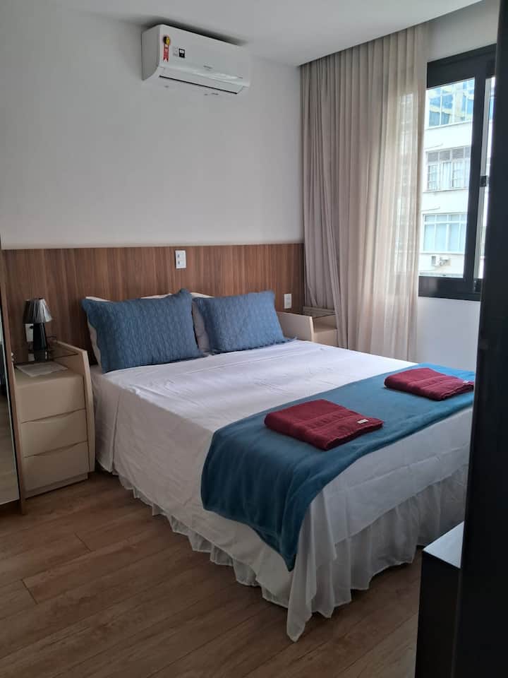 Aconchegante Flat Copa Posto 6 Piscina E Garagem - Ipanema