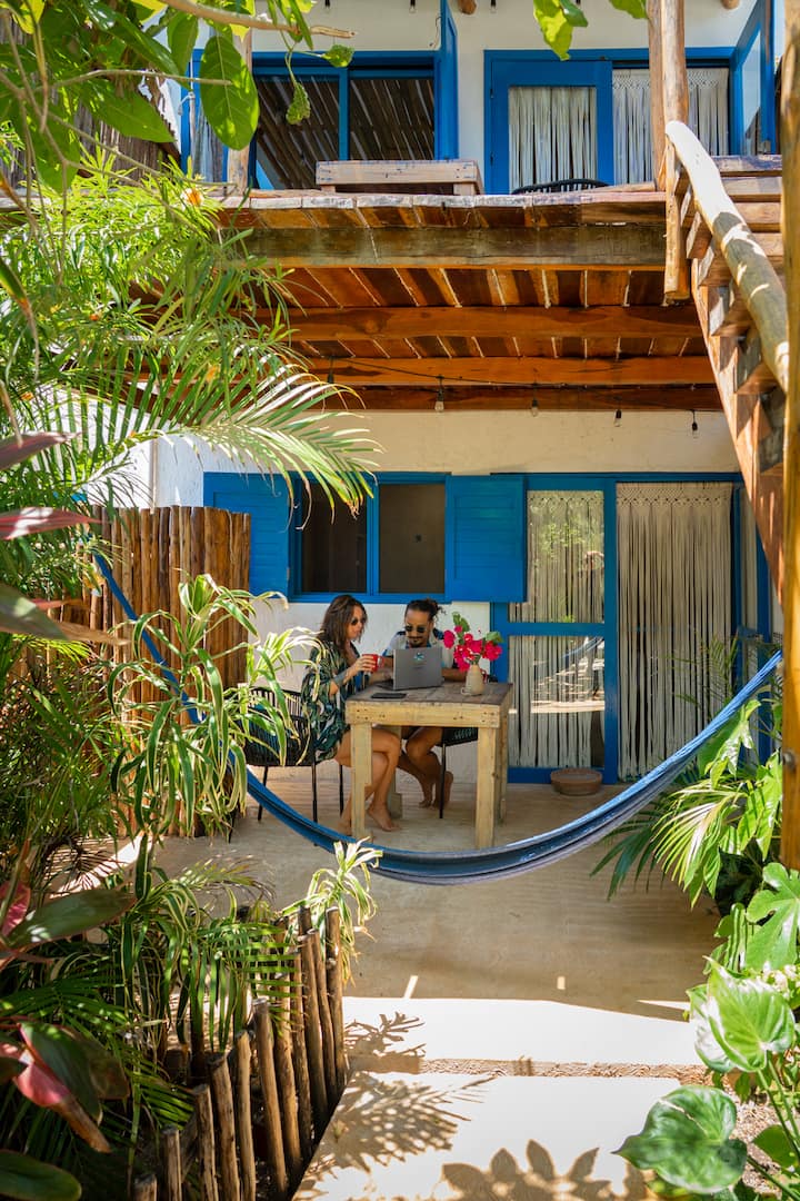 Casa Omero Garden. Apartamento A 30m De La Playa! - El Cuyo