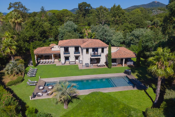 Luxueuse Villa Vue Mer Avec Piscine 14 Personnes - 蔚藍海岸