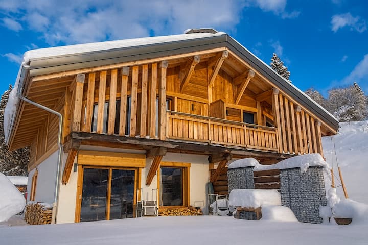 Superbe Chalet à Megève 7 Pers Près Des Pistes - Combloux