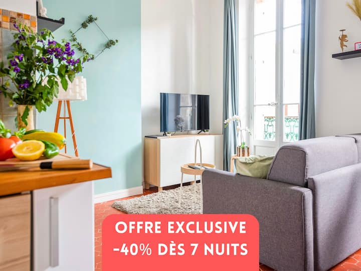 Idéal Pros/couple*animaux Acceptés*parking Gratuit - トゥーロン