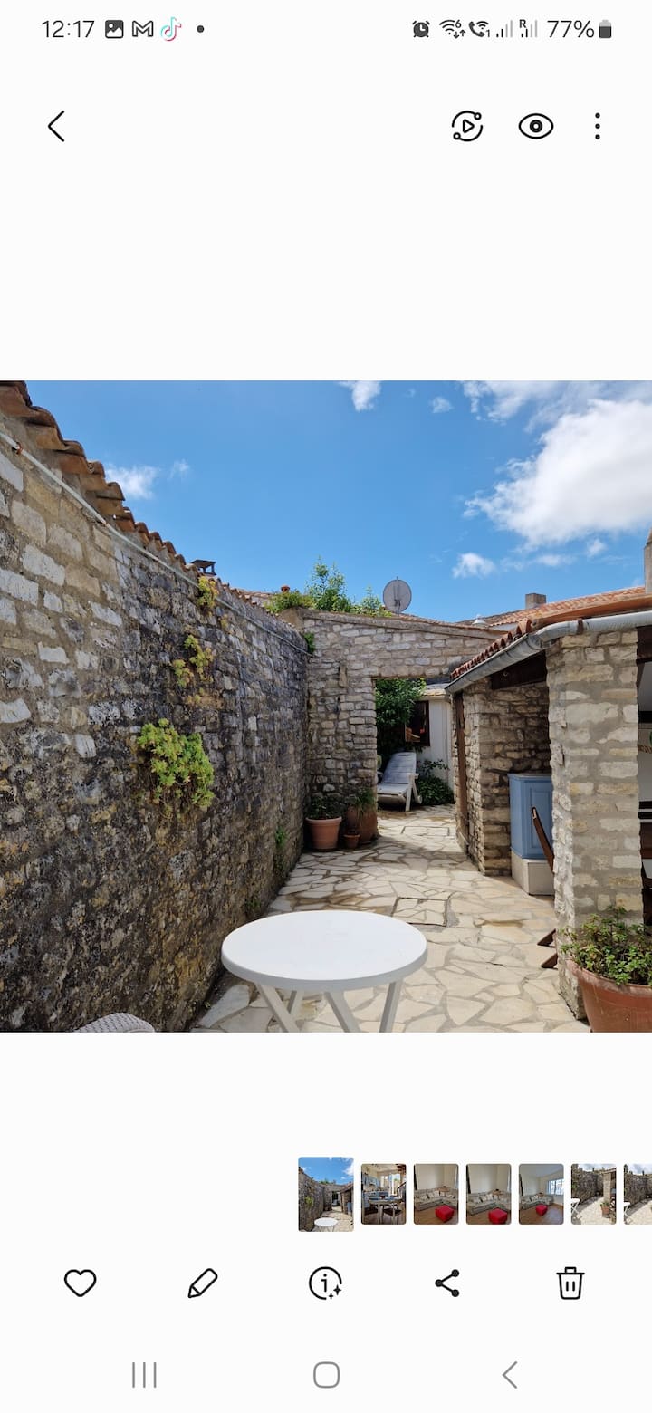 Maison Avec Patio Et Internet Fibre - La Brée-les-Bains