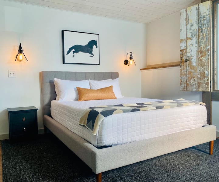 Modern Rustic Charm + Ada Accessible Stable Studio - Galena, IL