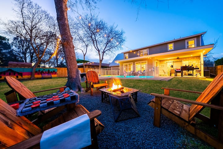 Fun Oasis|pool Heater|gameroom|putt Golf|sa Hub - San Antonio, TX