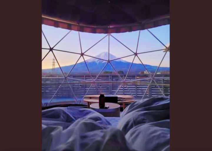 猫穴グランビング★富士山絶景ドームハウスBbq 焚火 ペットツアーAnnovillas - Mount Fuji