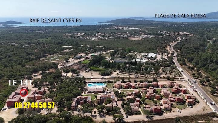 Joli T2 Climatisé à 10 Min De Porto-vecchio - Porto-Vecchio