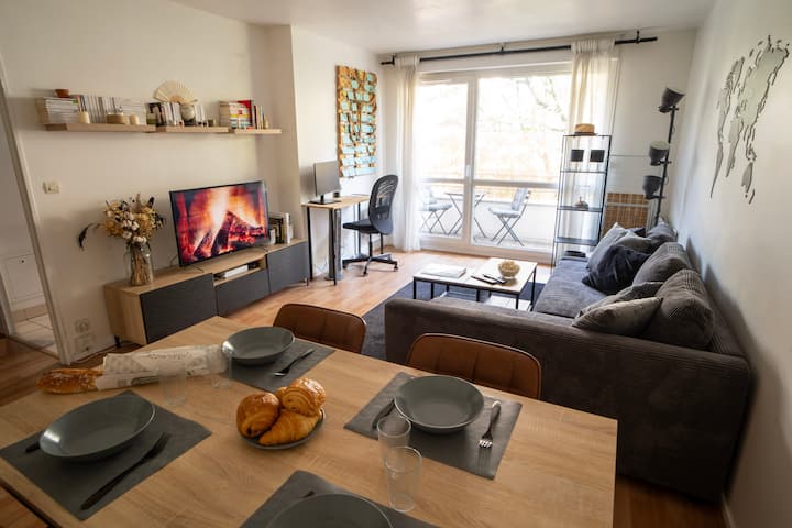 Confortable · Appartement à 20' Du Centre De Paris - Choisy-le-Roi