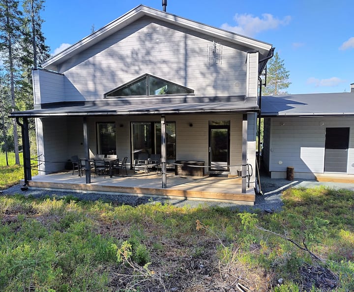 Villa Ilvesrinne B Ruka, Metsämaisema, 2 Lippua - Ruka