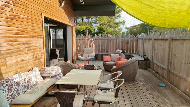 Villa  Des  Pins ( Plages à Pied , Piste Cyclable) - Mimizan