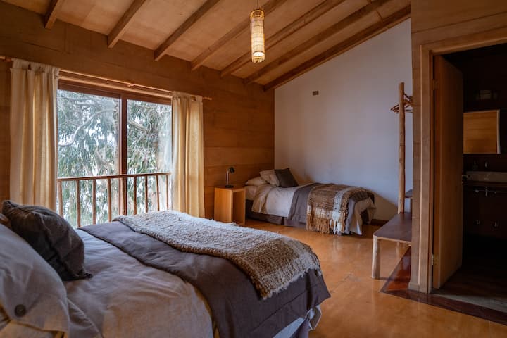 Habitación Cuádruple,cucao,parque Nacional Chiloe - Isla Grande de Chiloé