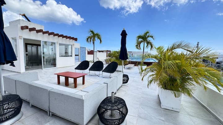 Pool & Gym - Smart 1br In The Heart Of Playa! - Playa del Carmen