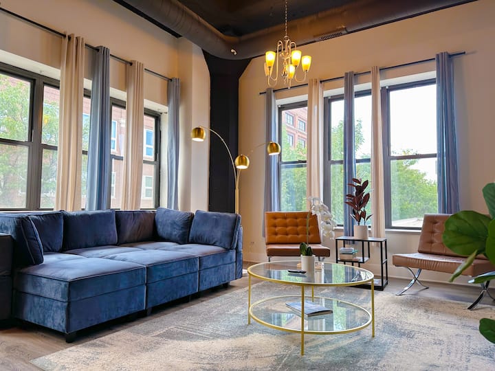 South Loop 3br Corner Apt | Near Museums & Park - 芝加哥