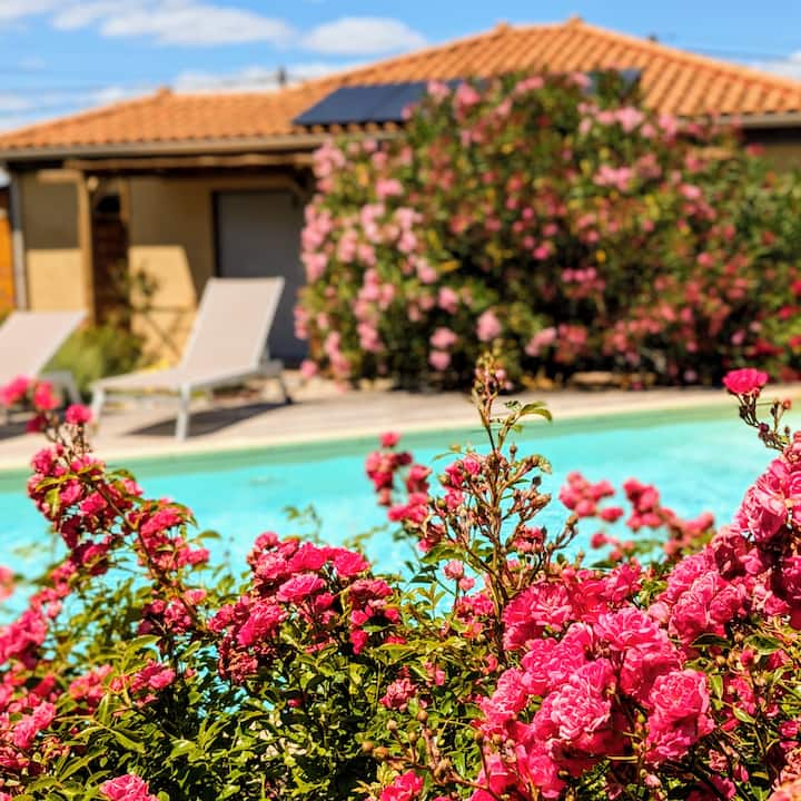Chambre D'hôtes éCo-responsable - Villa Font Vive - Ruoms