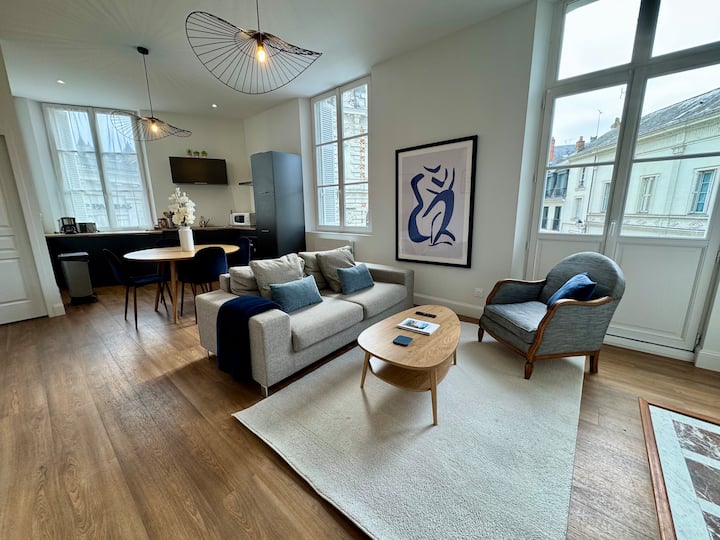 Hypercentre Climatisé Avec Terrasse Et Vue Château - Saumur