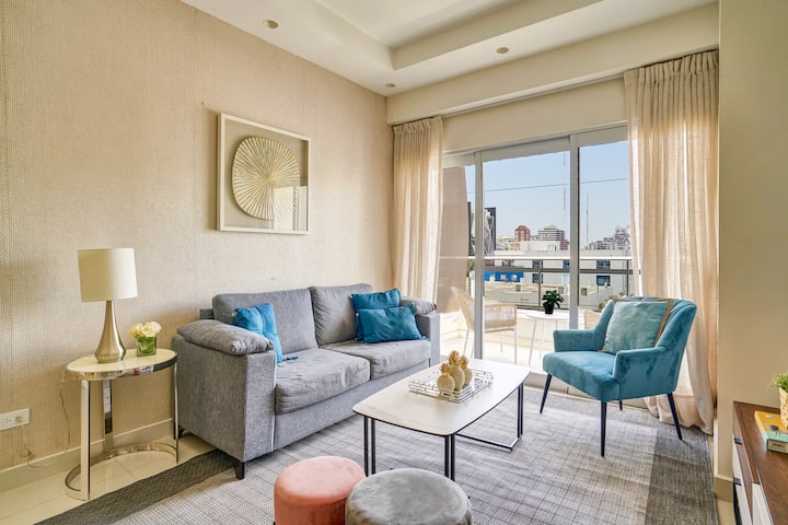 Retiro Urbano: 2 Hab + Piscina Cerca De ÁGora Mall - Santo Domingo