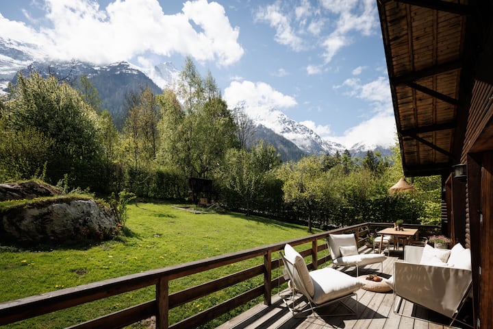 200m2 Chalet Spacieux Familial | Bbq |Vue Glaciers - Les Houches