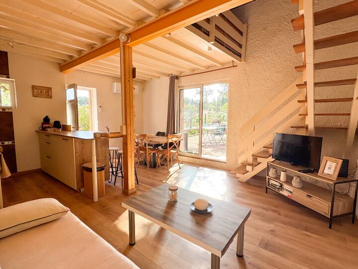 Paisible Maison à L'ombre Des Pins - La Franqui