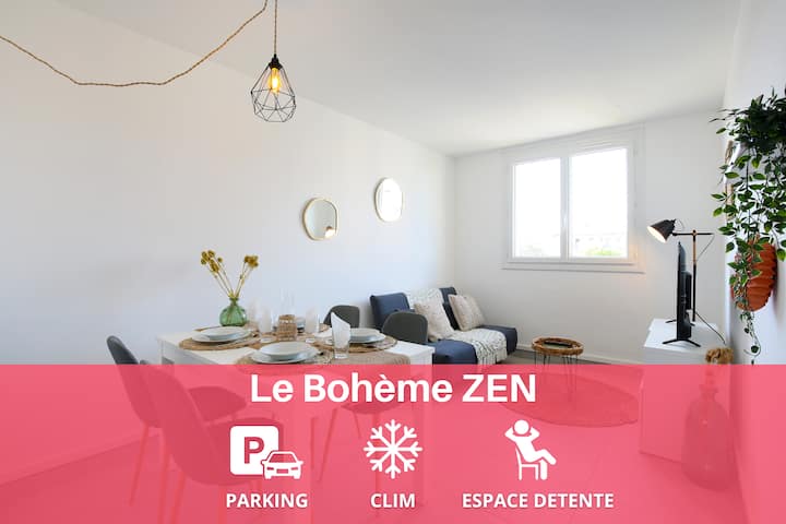 Expat Renting - Le Bohème Zen - Proche Airbus - Colomiers