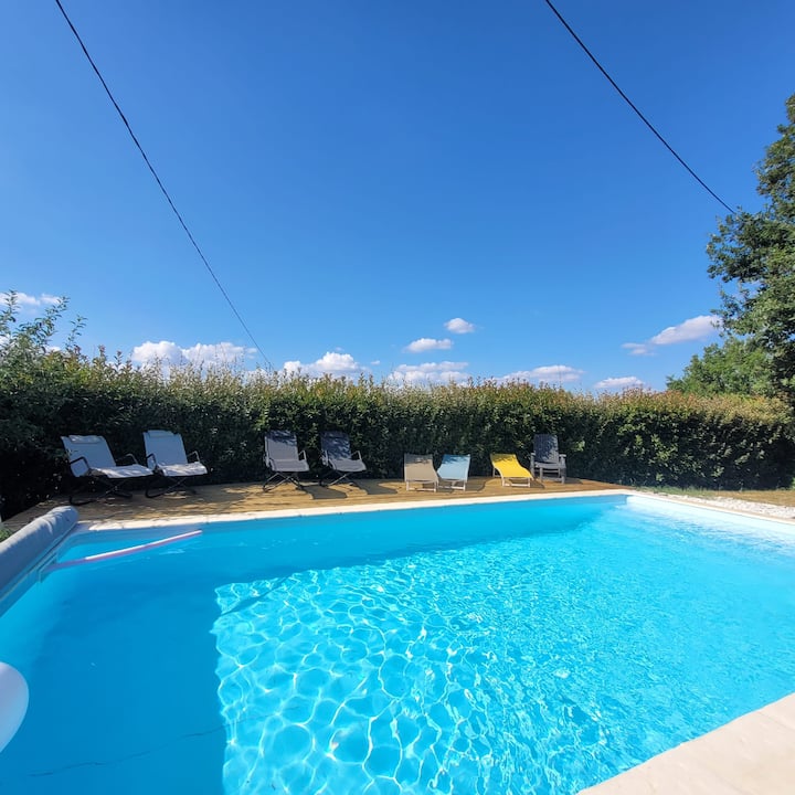 Gîte*** Cosy à La Campagne Avec Piscine Partagée - ibis budget Albi Terssac