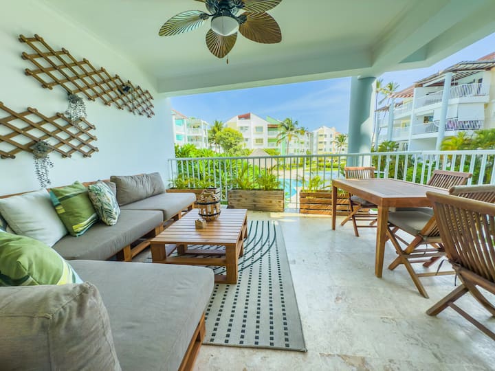 1-bedr Beachfront Condo W/pool View In Punta Cana - Punta Cana