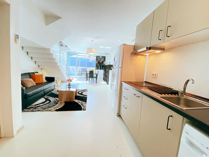 Loft Triplex Con Terraza San Chinarro - Madrid