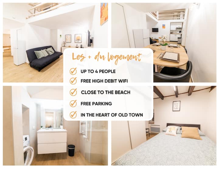 Duplex ~ Vieille Ville Menton ~ Parking Gratuit - Menton