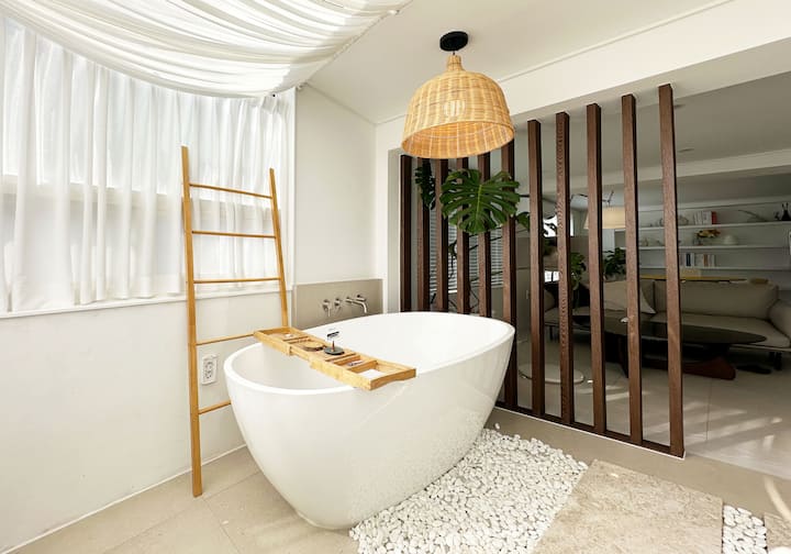 전주한옥마을과 걸어서 가기 좋은 20평 독채 숙소/넷플릭스 디즈니 무료 - 전주시