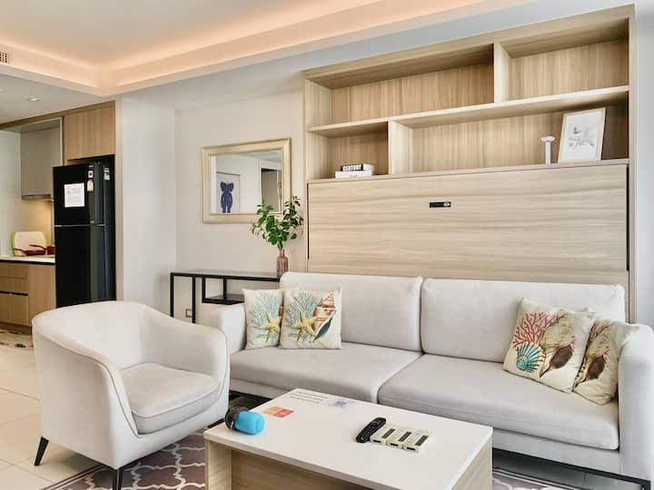 21f#perfect Location# Pool#gym@bts/mrt&2br#5ppl - Bangkok