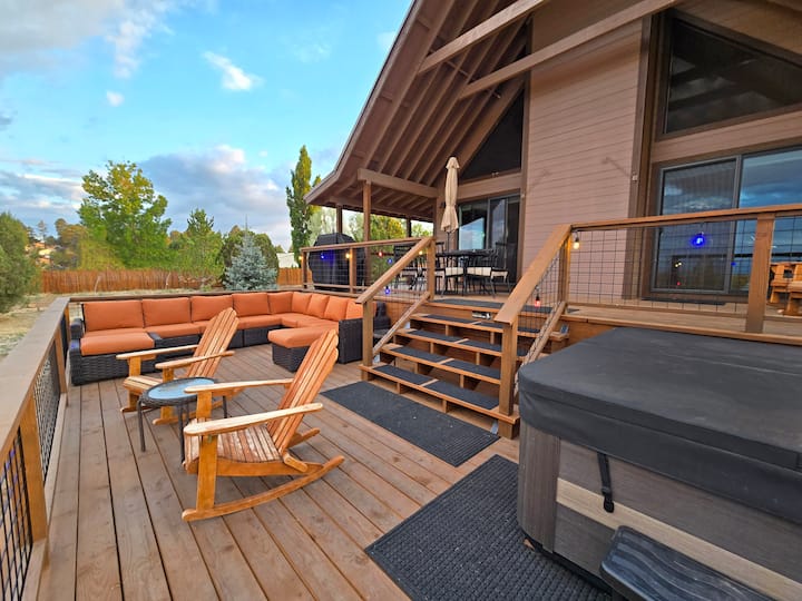 Country Cabin•1 Acre•hot Tub•fire Pit•scenic Views - Show Low, AZ