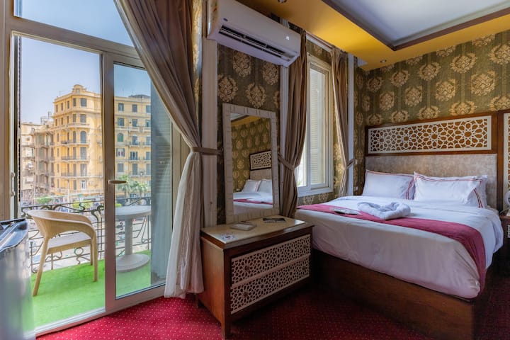 Deluxe Twin Room With City View Balcony Breakfast - Cairo