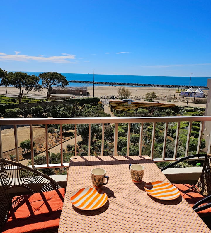Studio Sète.
Vue Mer Imprenable - Sète