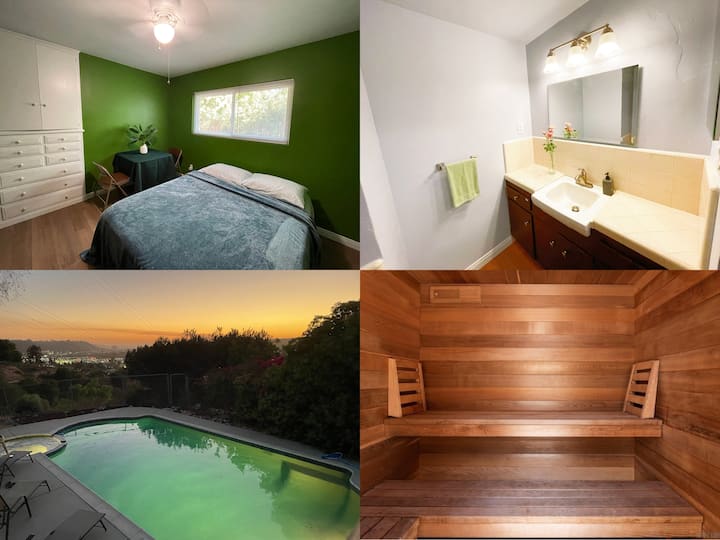 Cozy Private Bedroom: Green Hidden Gem - San Diego, CA