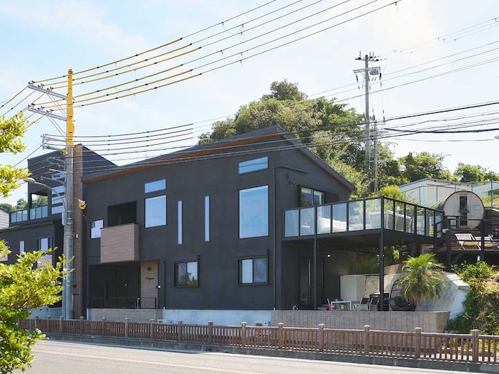 Type ⅰ-T.square（1泊）淡路の海を見渡す貸別荘（2ldk） - Hyogo