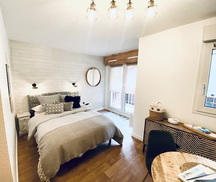 Appartement/studio Plein Centre Avec Garage Privé - Brides-les-Bains