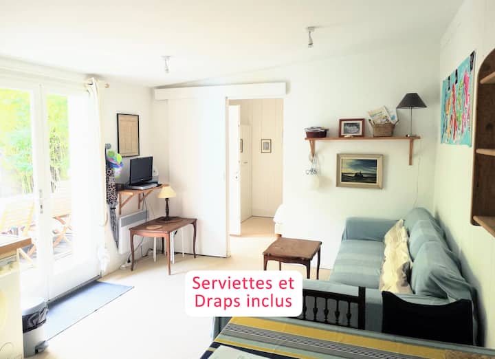 Maisonnette à 1 Min De La Plage - Jardin & Bbq - Carnac