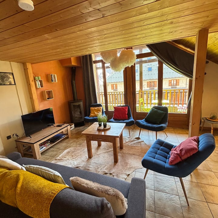 Superbe Duplex Cosy Au Cœur De Mônetier Les Bains - Névache