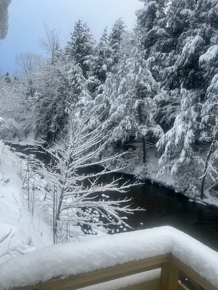 Riverside Home On  Route 100 (Moover Bus Stop) - Dover, VT