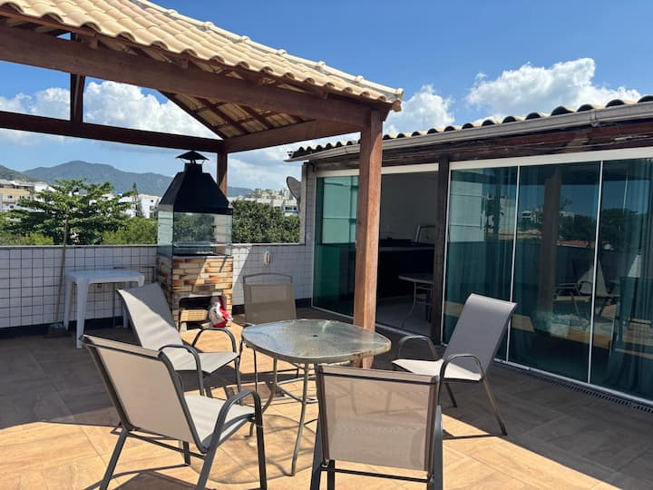 Cobertura Duplex - 5 Min A Pé  Praia  Recreio - Rj - Rio de Janeiro