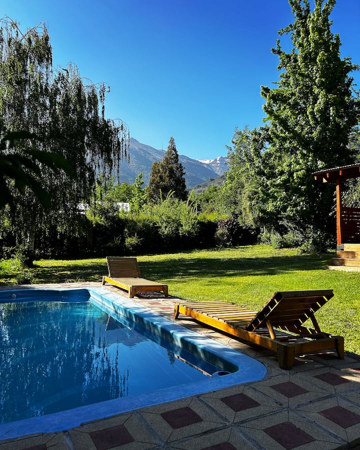 Casa Full, Piscina Y Tinaja Privados, En El Cajón - Región Metropolitana