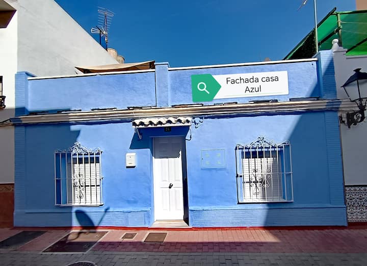 Casa Azul En El Centro De Los Boliches - Fuengirola