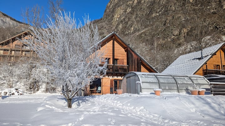 Chalet Avec Piscine Proche Les 2 Alpes, 12 Pers. - Les Deux Alpes