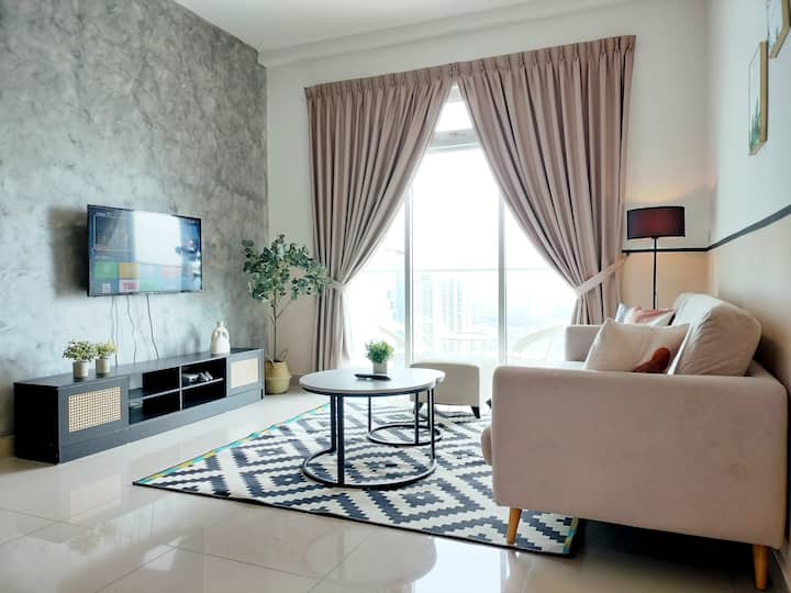 2br High Floor Near Ksl/ciq @ Twin Galaxy - Johor