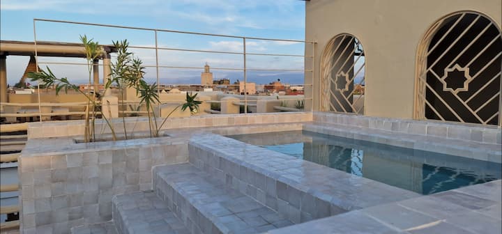 Riad De Vincent,chambre Double, Piscine Chauffée. - Marrakesh