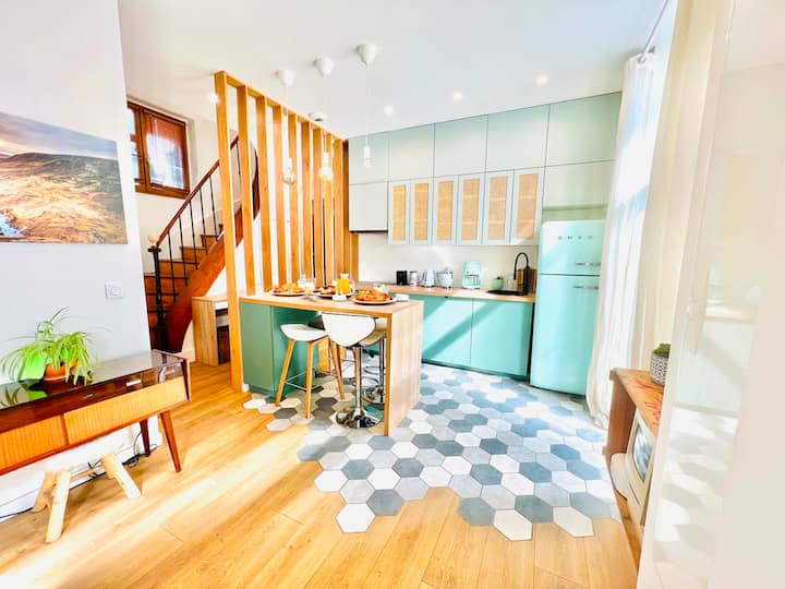 Maison｜climatisation｜jardin｜4 Parking｜5 Chambres - Grenoble