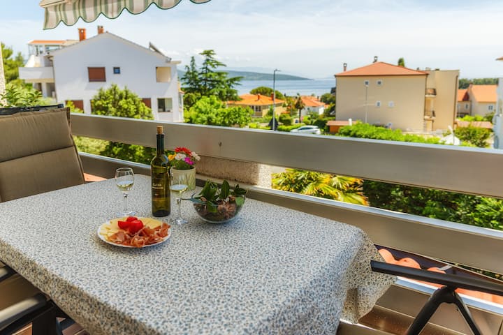 Apartment Silvija - Sea View, Krk - Krk