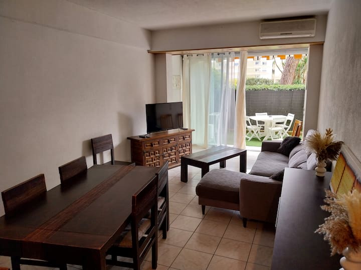 3p En Rdj, Parc, Piscine,port Privé - Théoule-sur-Mer