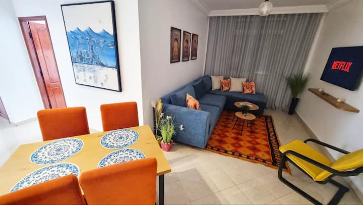 Chic & Cozy Apartment In Mohammedia Center - Mohammédia